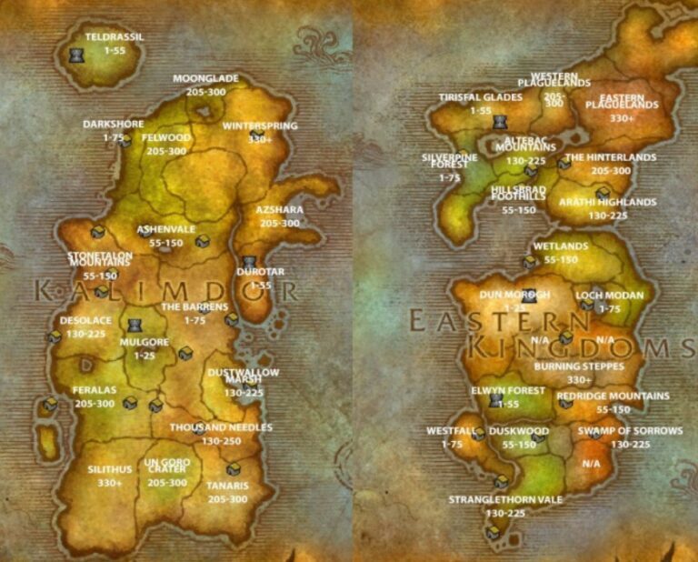 The Guide to WoW Classic Dungeon Levels - Yaninagames