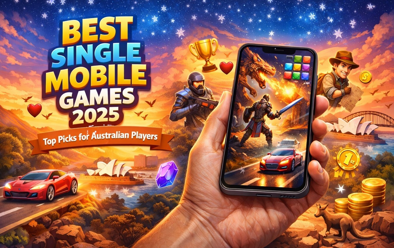 Best Single Mobile Games 2025: Top Australian Picks